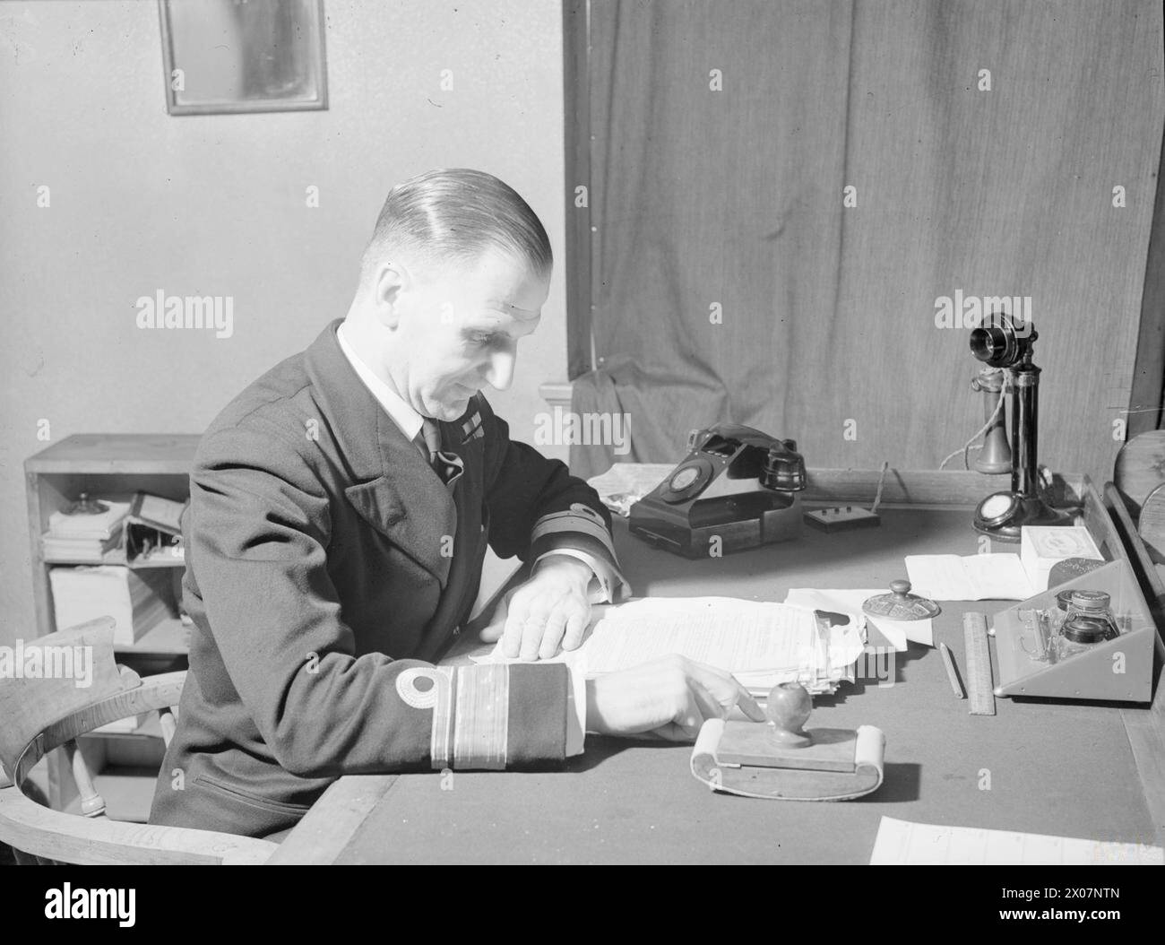 Engineer Rear Admiral S O Frew, who rose from Engine Room Artificer, is ...