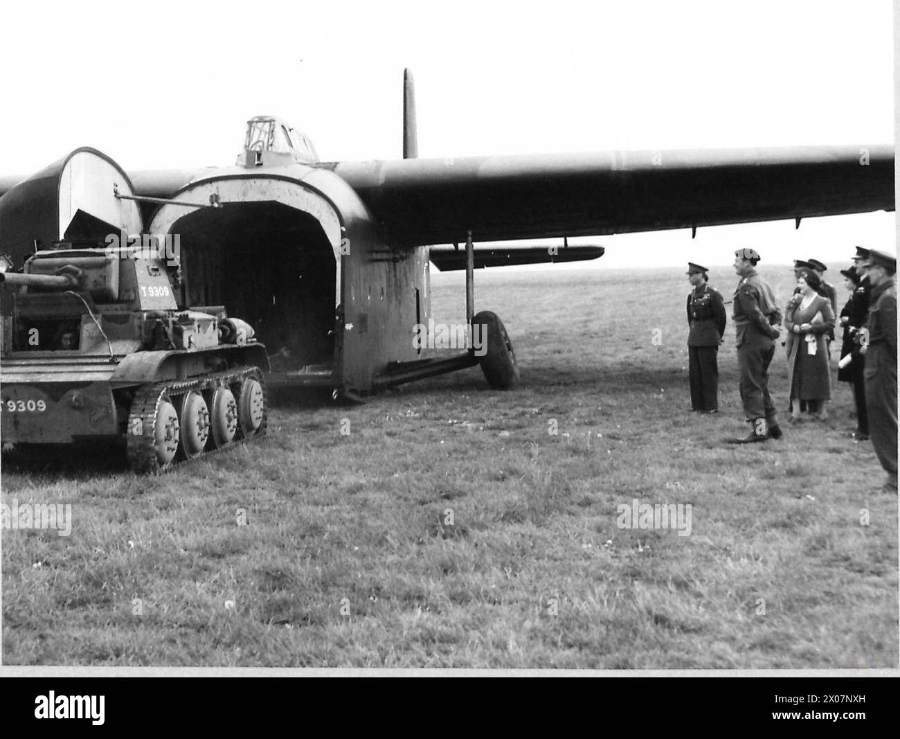 Photograph depicting Royal Air Force personnel in Britain between 1940 ...