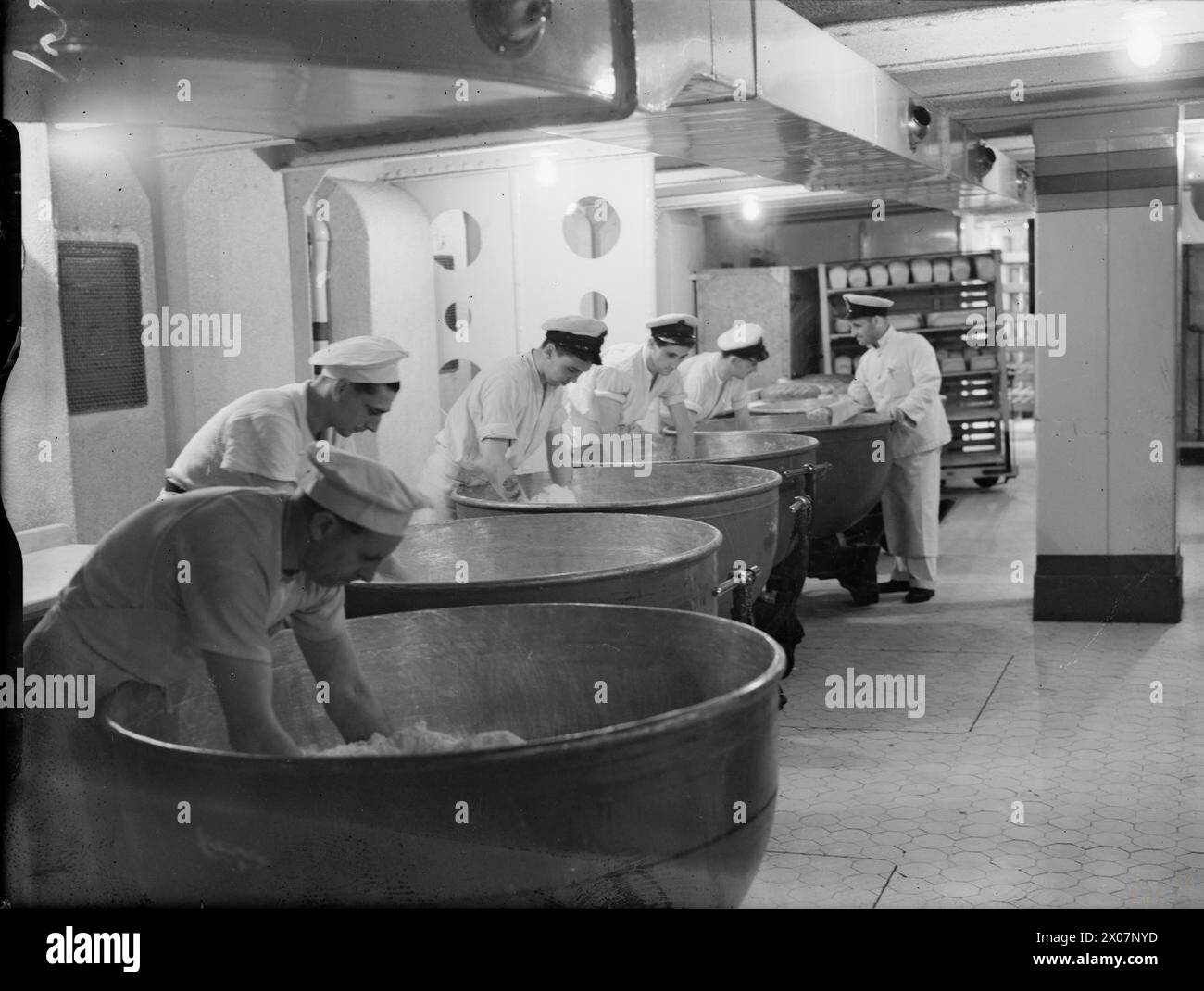 THE ROYAL NAVY DURING THE SECOND WORLD WAR - Bakers using several very ...