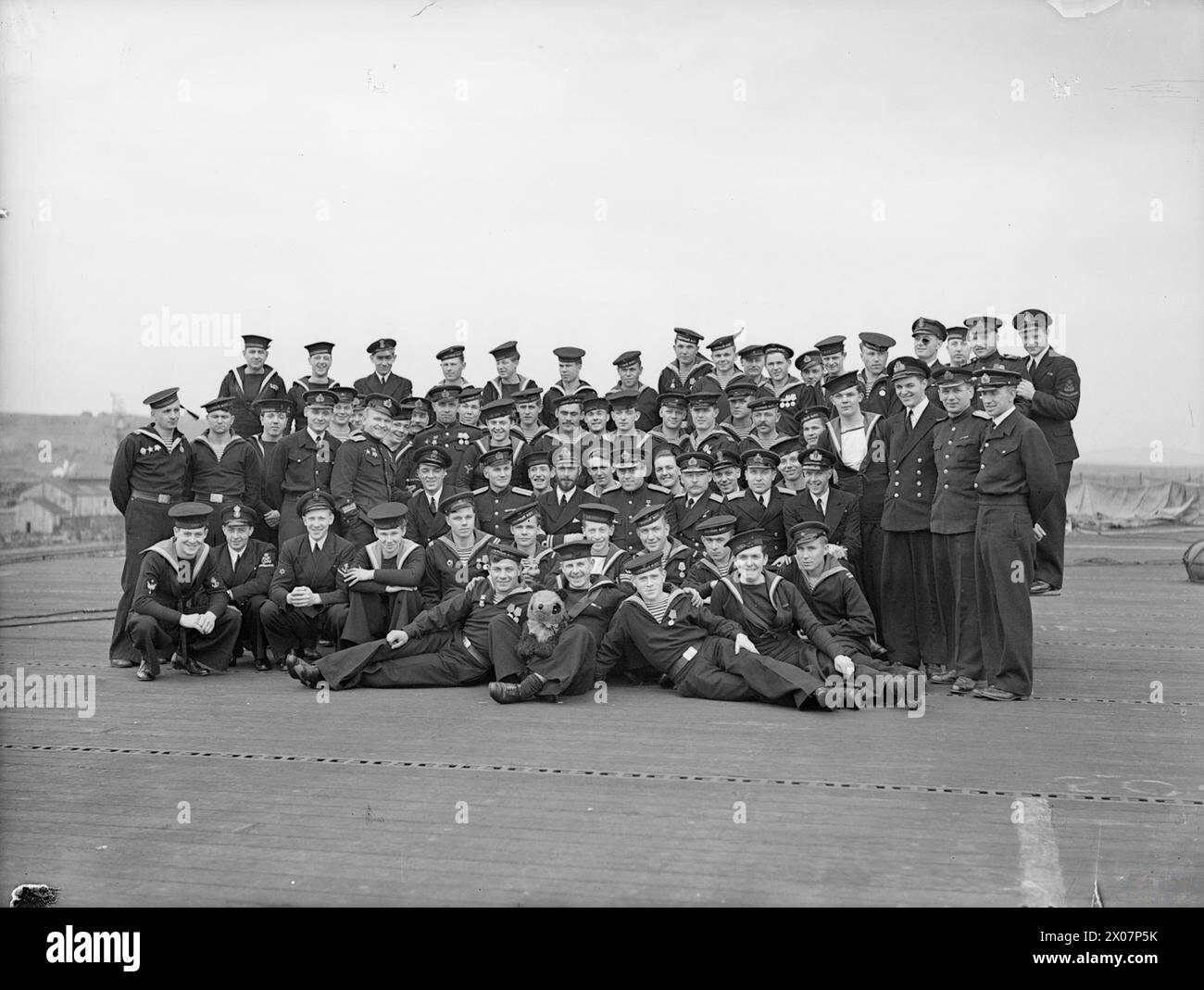 From 29 to 31 May 1944 at Rosyth, HMS Royal Sovereign, four British ...