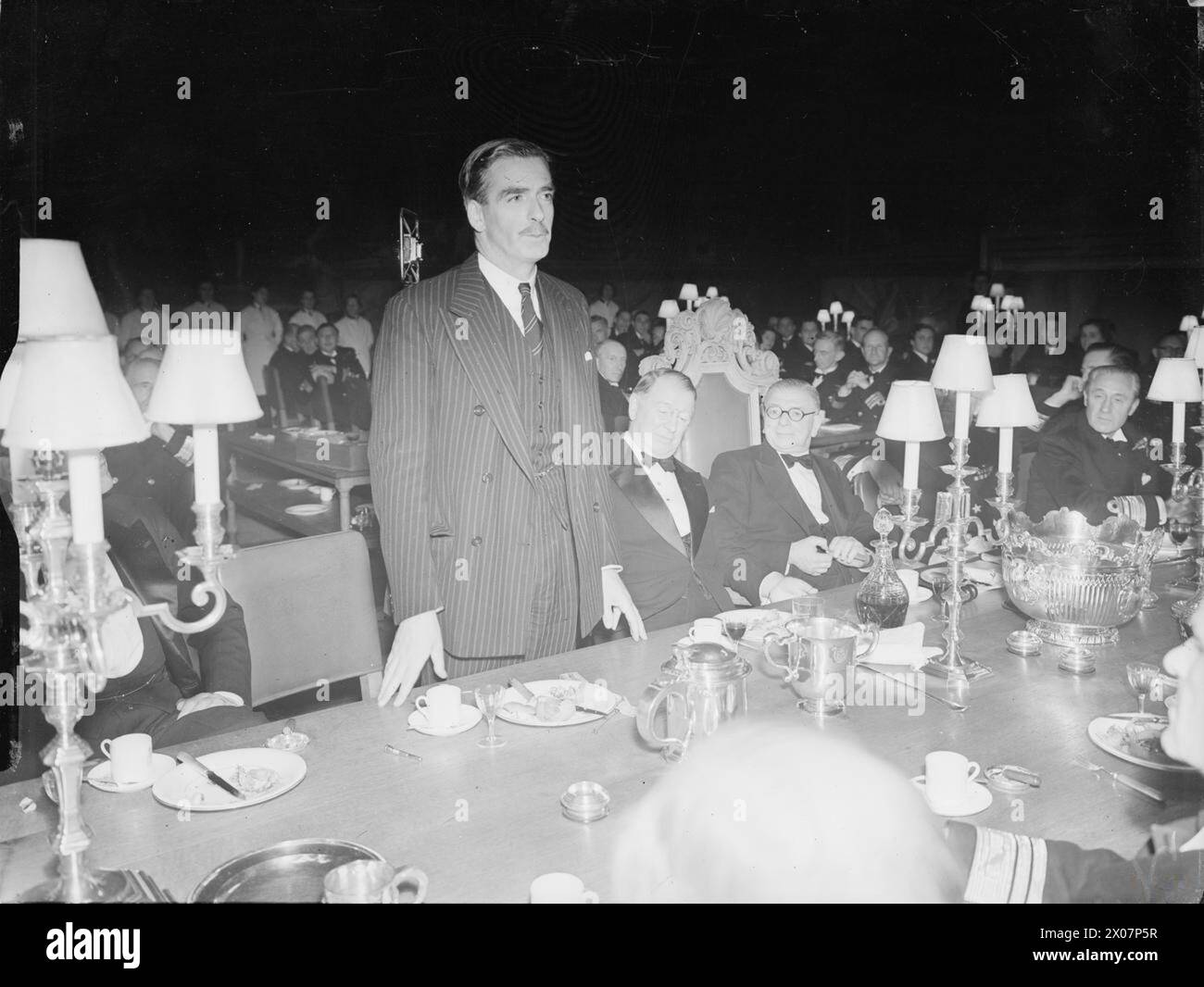 DINNER TO COLONEL KNOX AT GREENWICH COLLEGE. 23 SEPTEMBER 1943. A ...