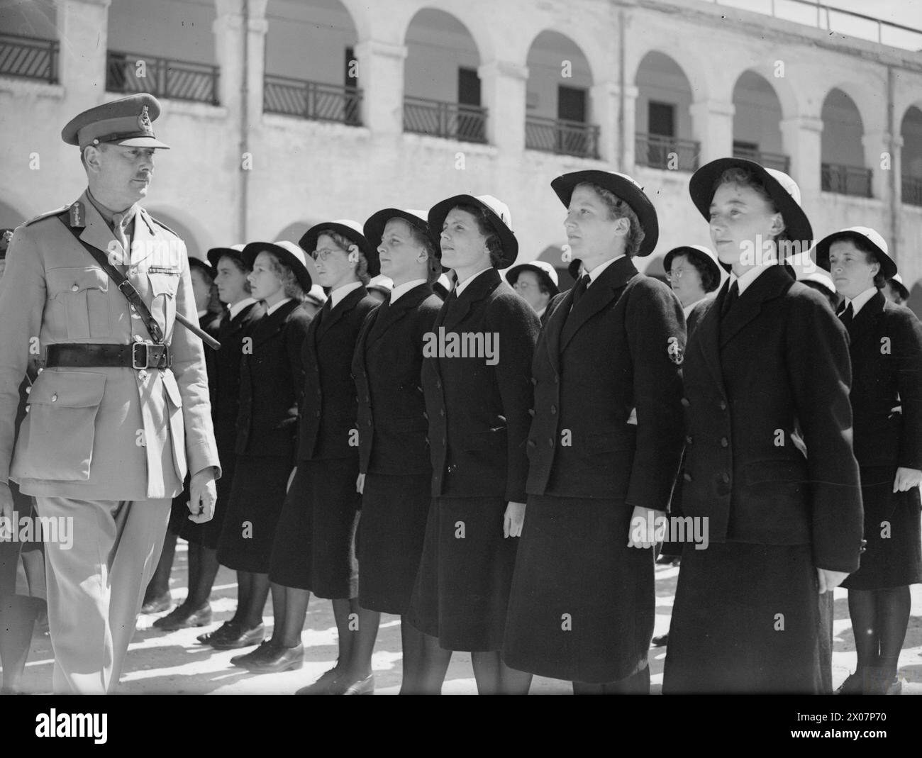 On 21 April 1942, the Duke of Gloucester inspected ships and naval ...