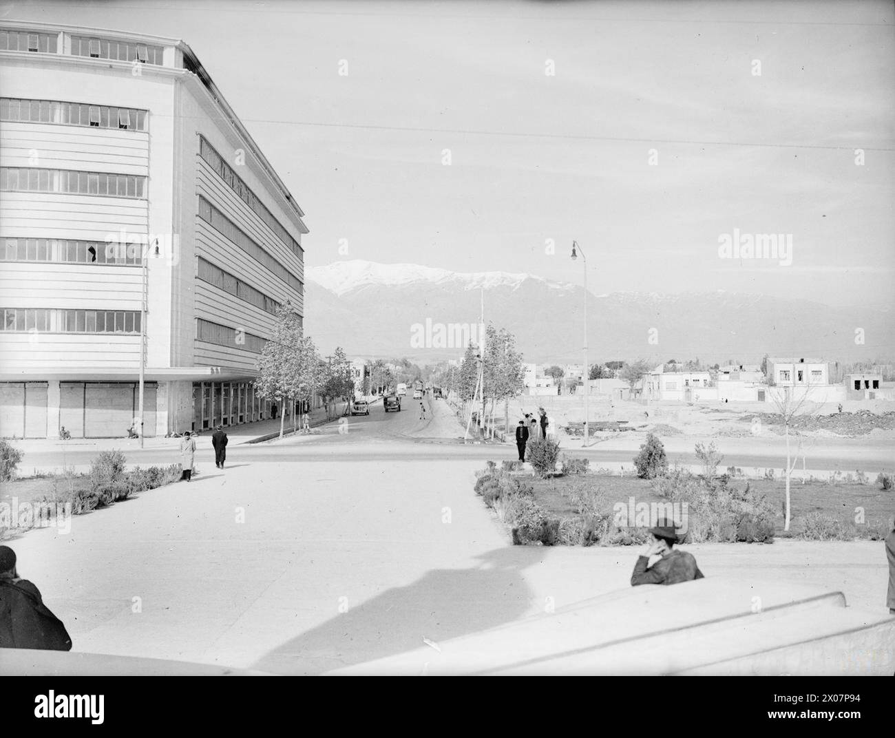 TEHRAN, 3 POWER CONFERENCE CITY. 30 NOVEMBER 1943. - View of Tehran ...