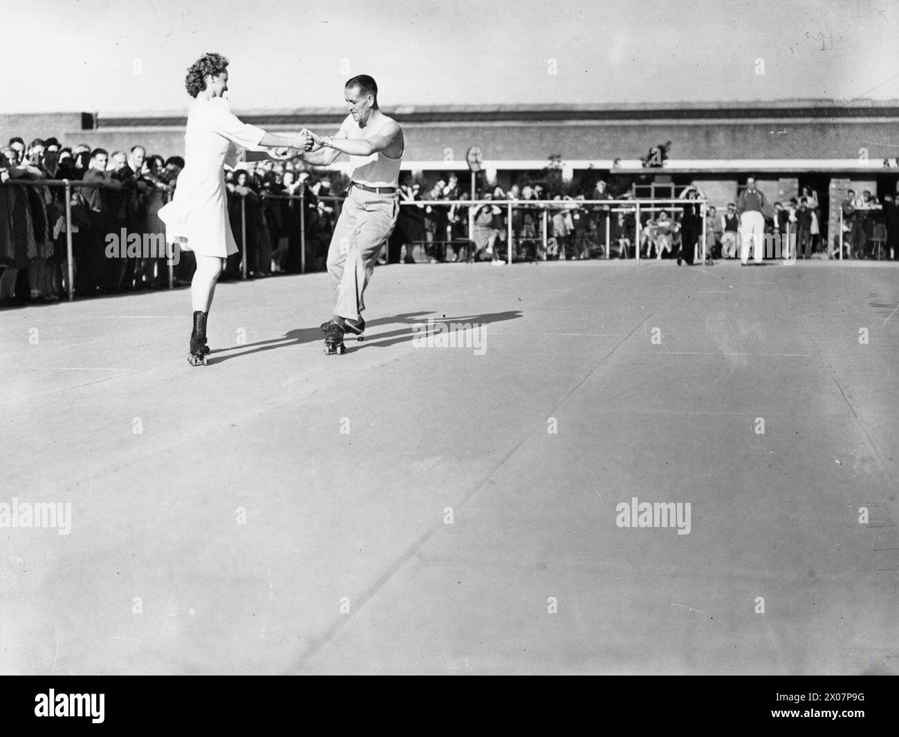 HOLIDAY CAMP GETS GOING AGAIN: EVERYDAY LIFE AT A BUTLIN'S HOLIDAY CAMP ...