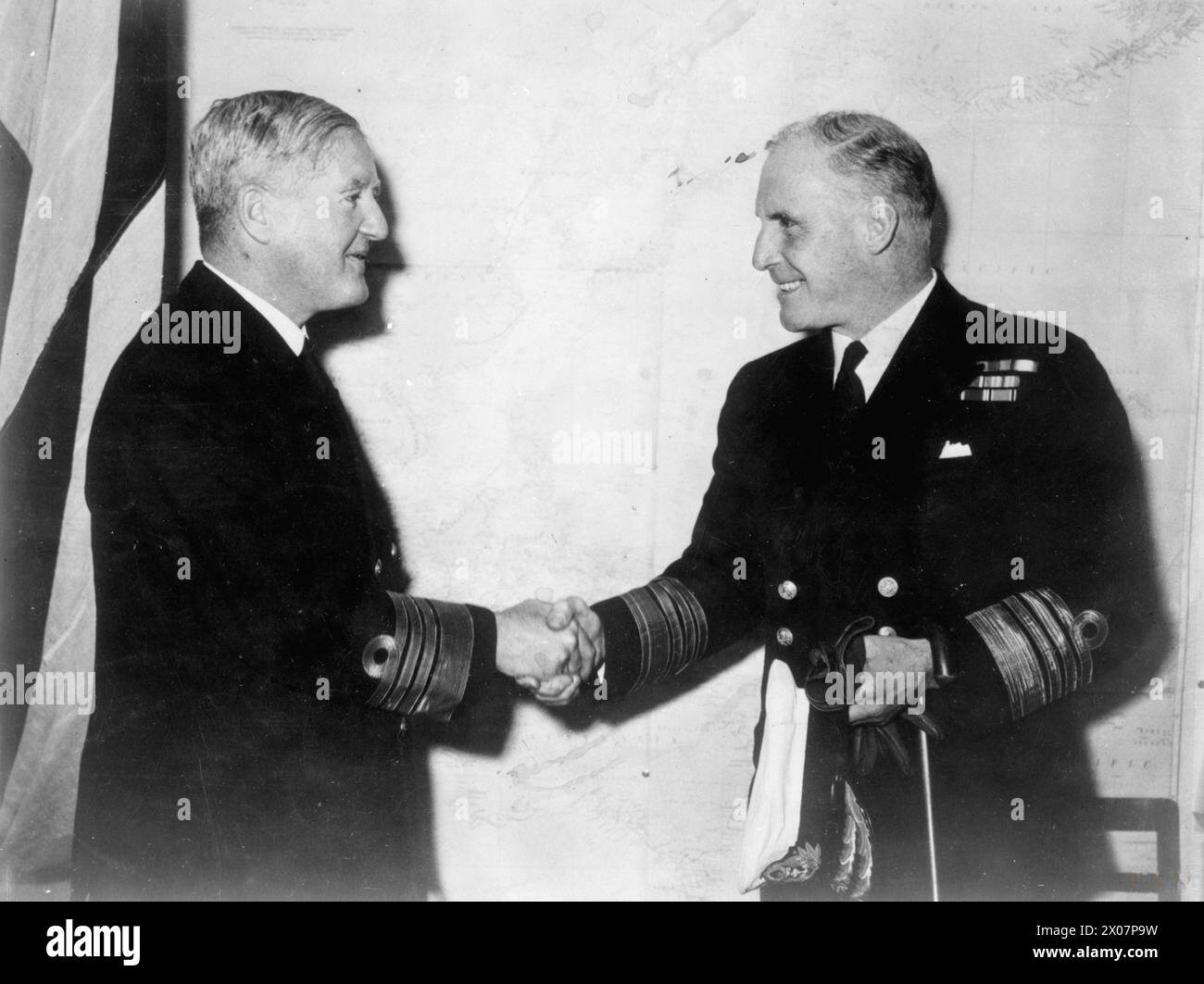 ADMIRAL SIR BRUCE FRASER, GCB, KBE, C IN C BRITISH PACIFIC FLEET ...