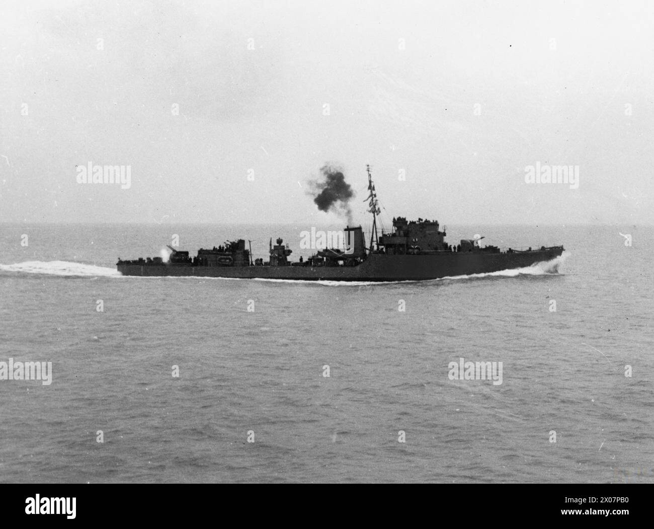 HMS HAMBLEDON, BRITISH HUNT CLASS DESTROYER. 1941. - , Royal Navy ...