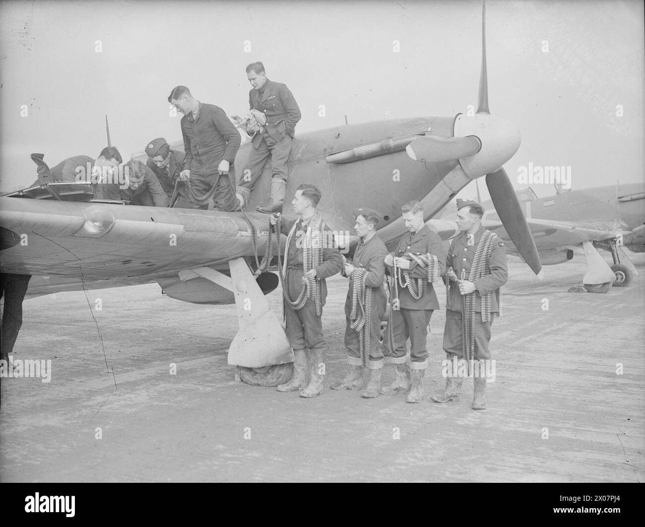 ROYAL AIR FORCE 1939-1945: FIGHTER COMMAND - In a scene rather too ...