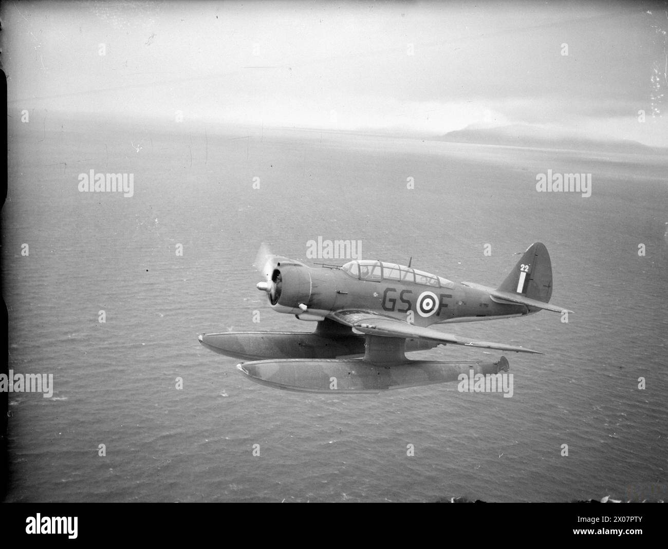 ROYAL AIR FORCE COASTAL COMMAND, 1939-1945. - A Northrop N3P-B, 22 'GS ...
