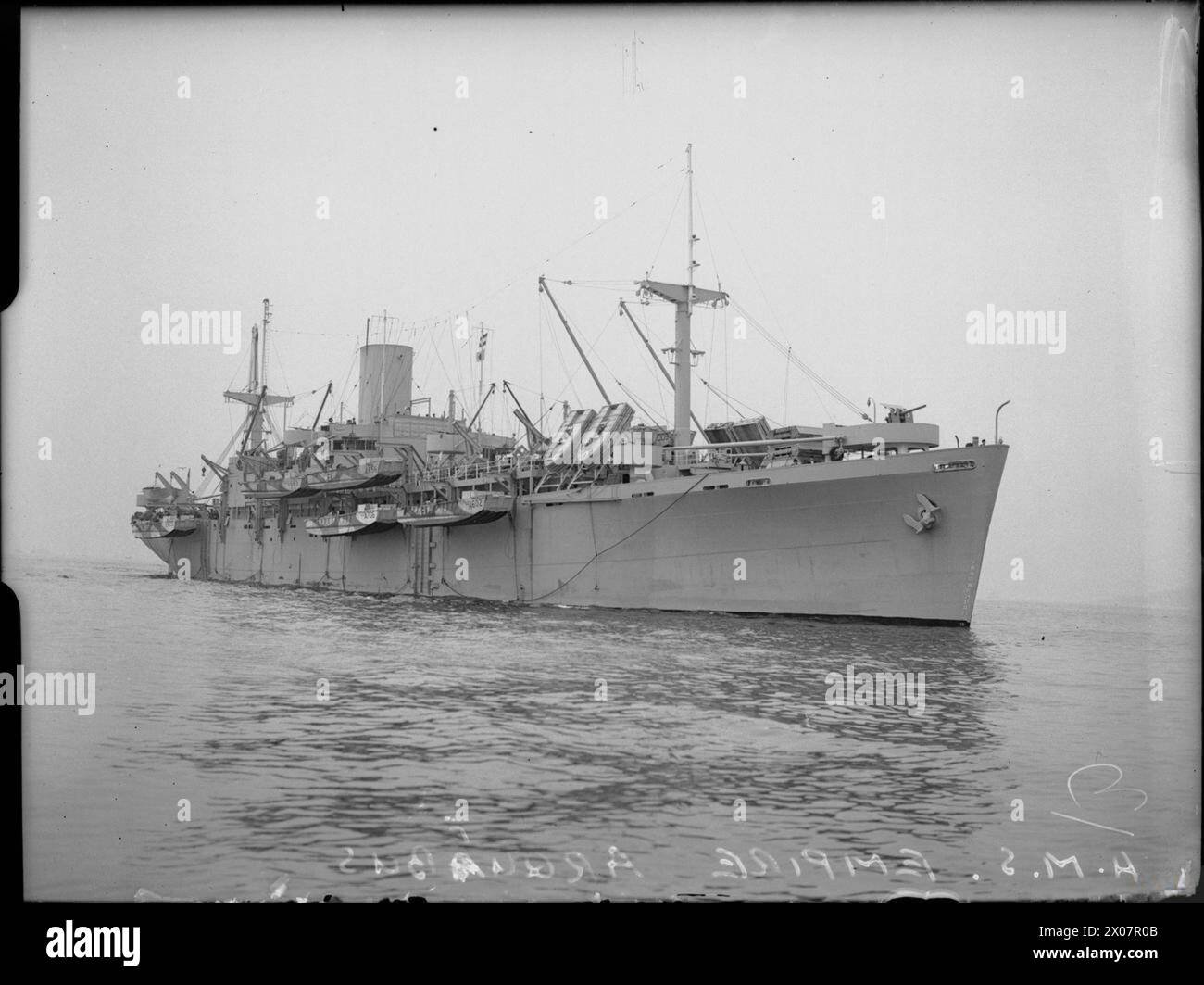 THE ROYAL NAVY DURING THE SECOND WORLD WAR - HMS EMPIRE ARQUEBUS in ...