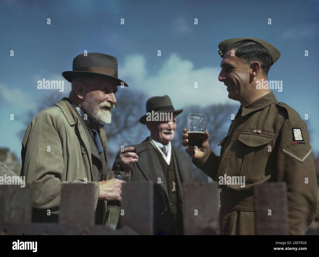 Lance Bombardier Jack Grundy of 441 Battery, 128 Field Regiment, Royal ...