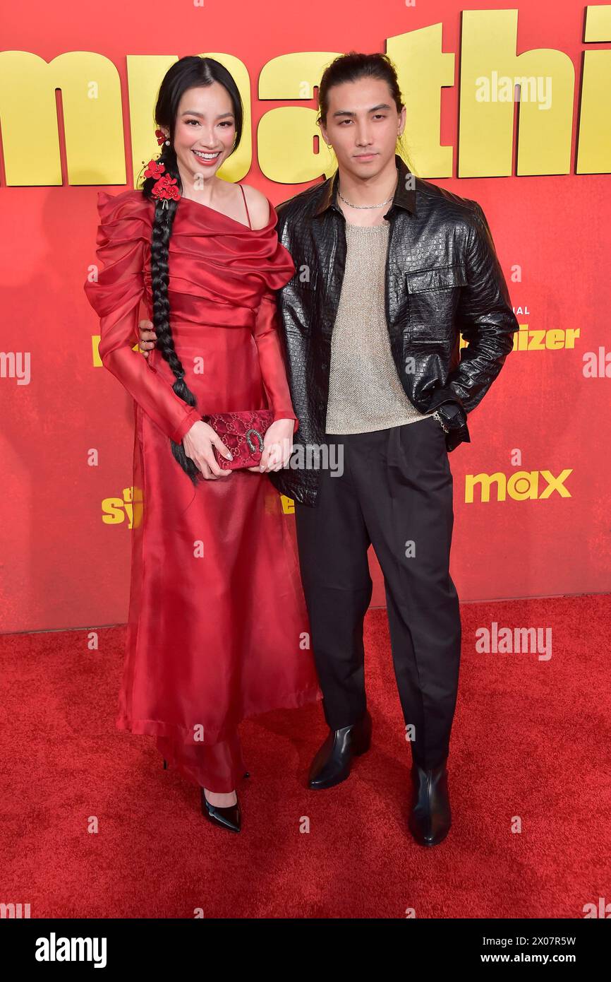 Jessica Truong und Sebastian Amoruso bei der Premiere der HBO-Miniserie ...