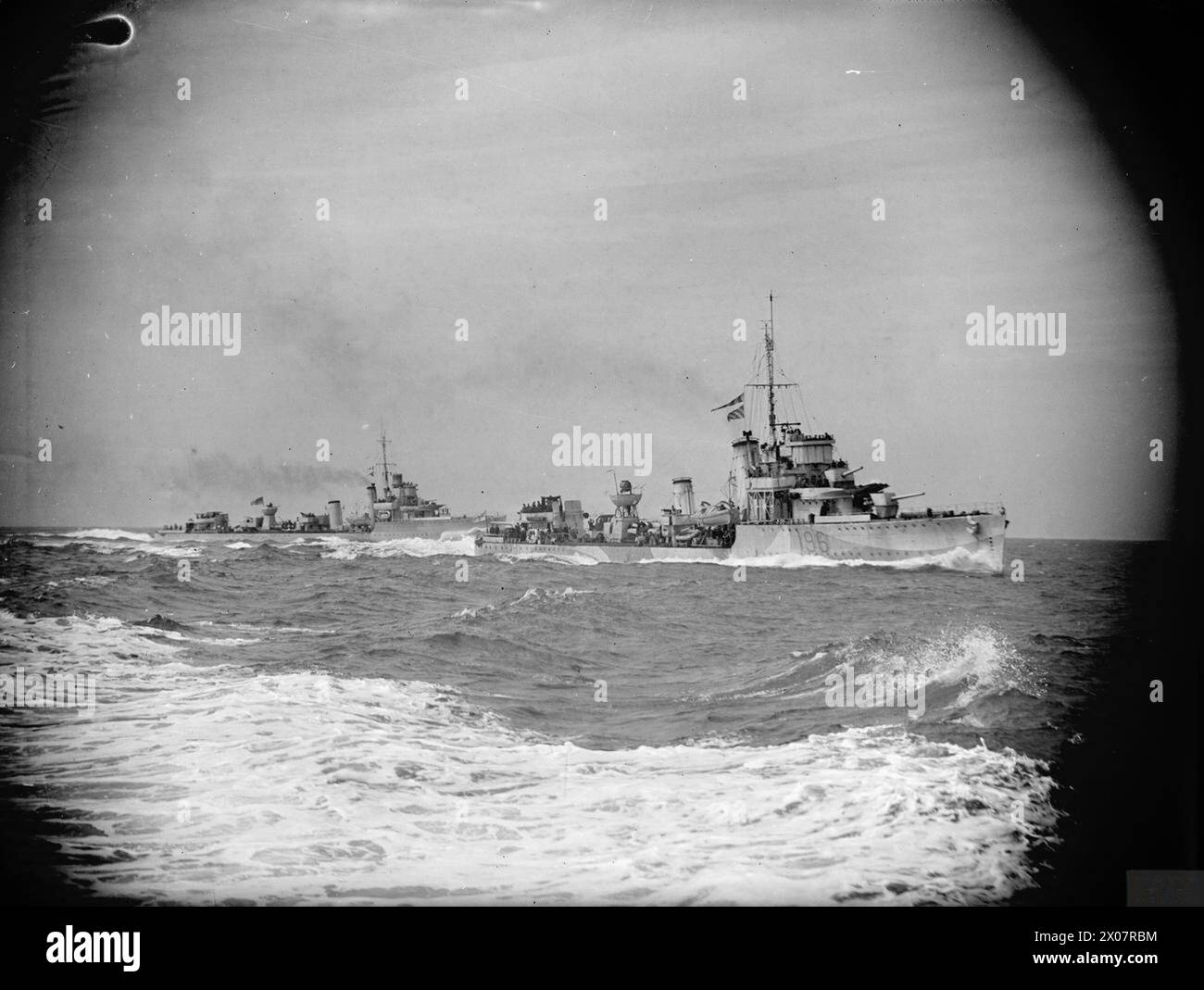 Between 8 and 10 July 1943, Light Coastal Forces practiced attacks on ...