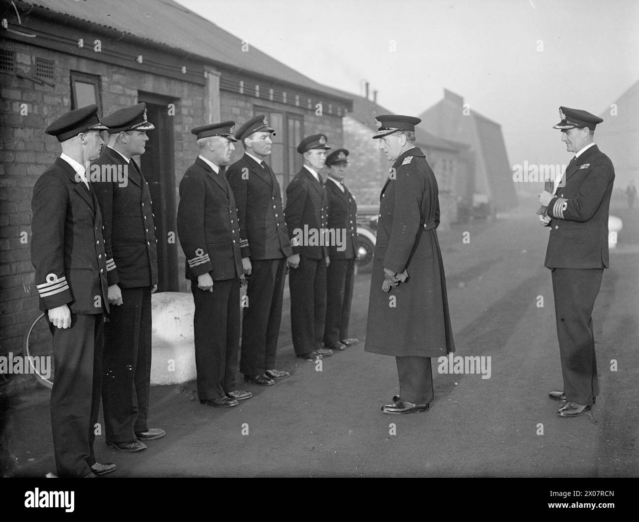 ADMIRAL SIR PERCY NOBLE, C-IN-C WESTERN APPROACHES, WHO IS TAKING UP A ...