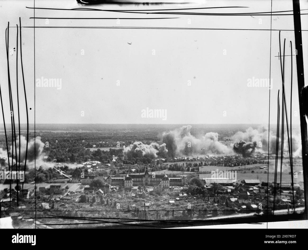 Douglas Boston aircraft from Nos. 88, 107, and 342 Squadrons RAF attack ...