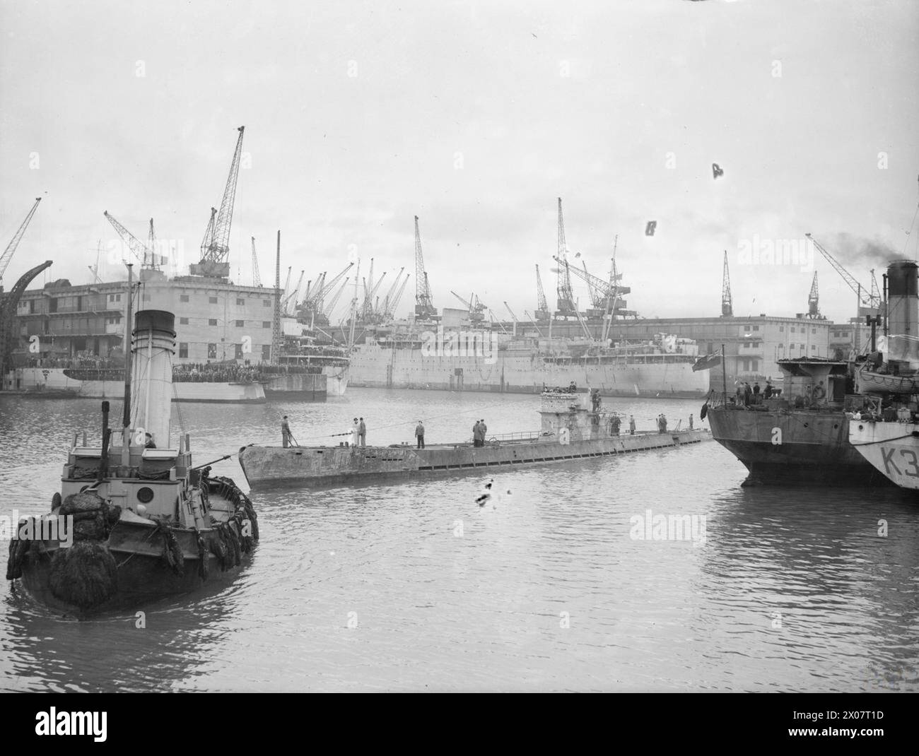 German u boat captured dock hi-res stock photography and images - Alamy
