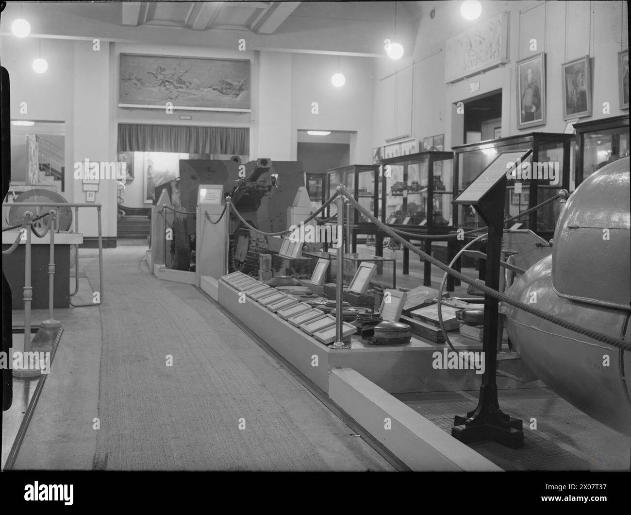 REOPENING OF THE IMPERIAL WAR MUSEUM, LONDON AFTER THE SECOND WORLD WAR ...