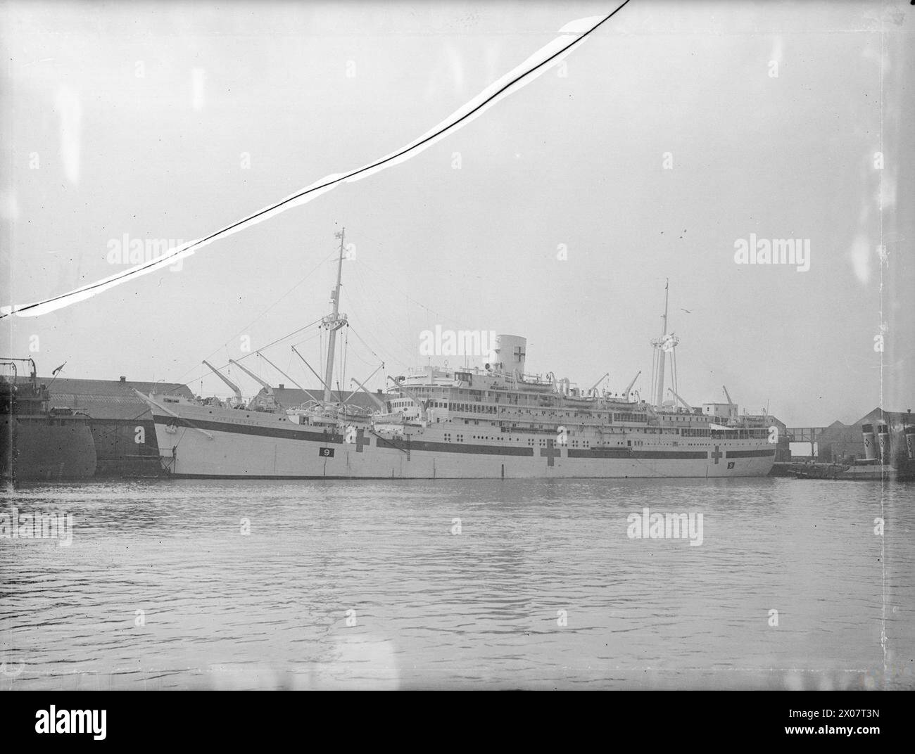 THE NAVAL HOSPITAL SHIP, TJITJALENGKA. LIVERPOOL, 24 SEPTEMBER 1942 ...