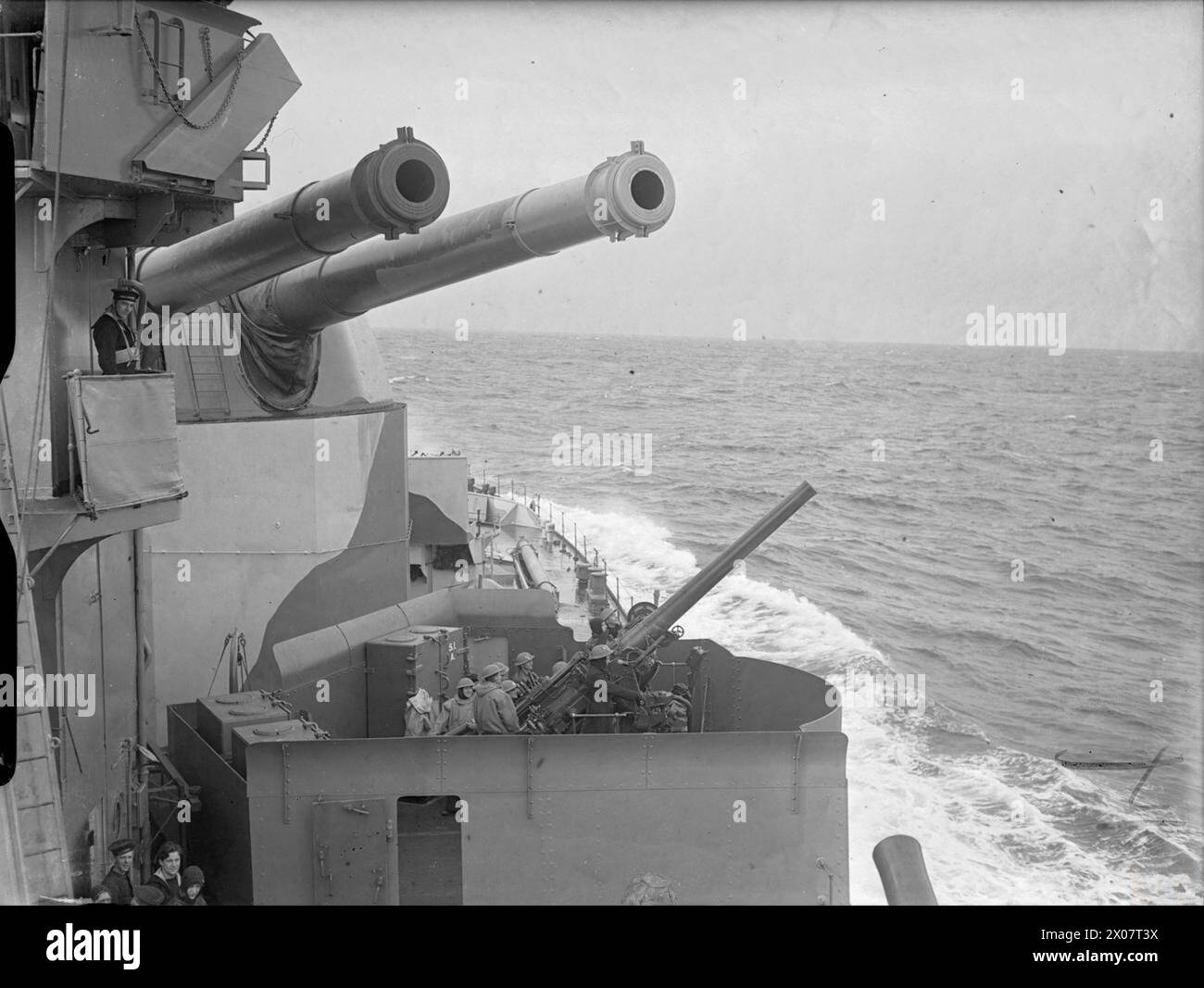 THE ROYAL NAVY DURING THE SECOND WORLD WAR - The monitor HMS EREBUS's ...