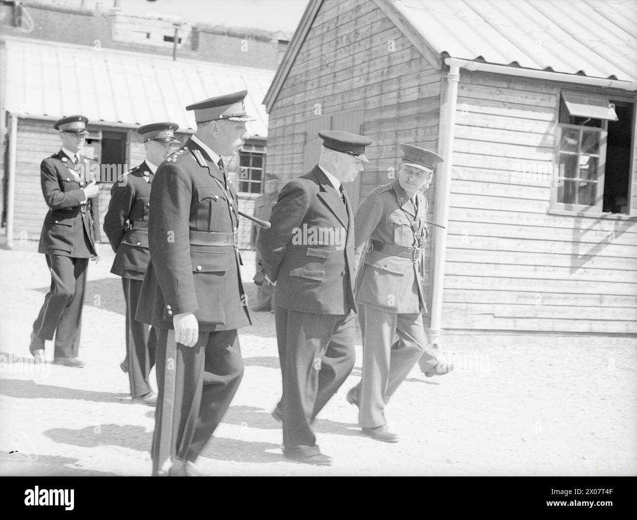 MR A V ALEXANDER THE FIRST LORD OF THE ADMIRALTY VISITS THE ROYAL ...