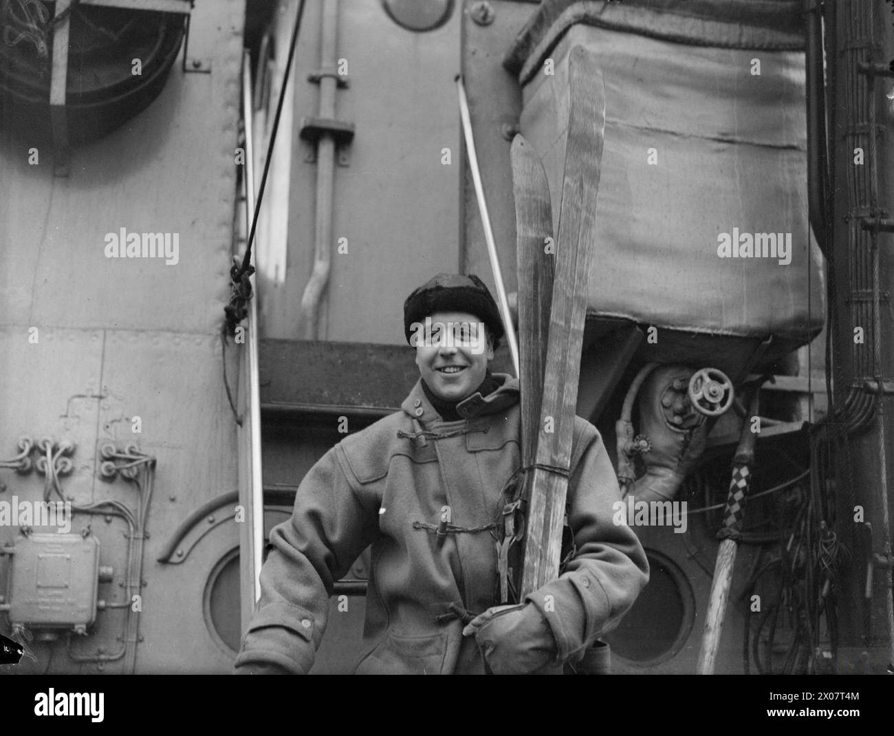 LEADING COOK S MADDISON, OF GRIMSBY, A MEMBER OF THE CREW OF THE ...