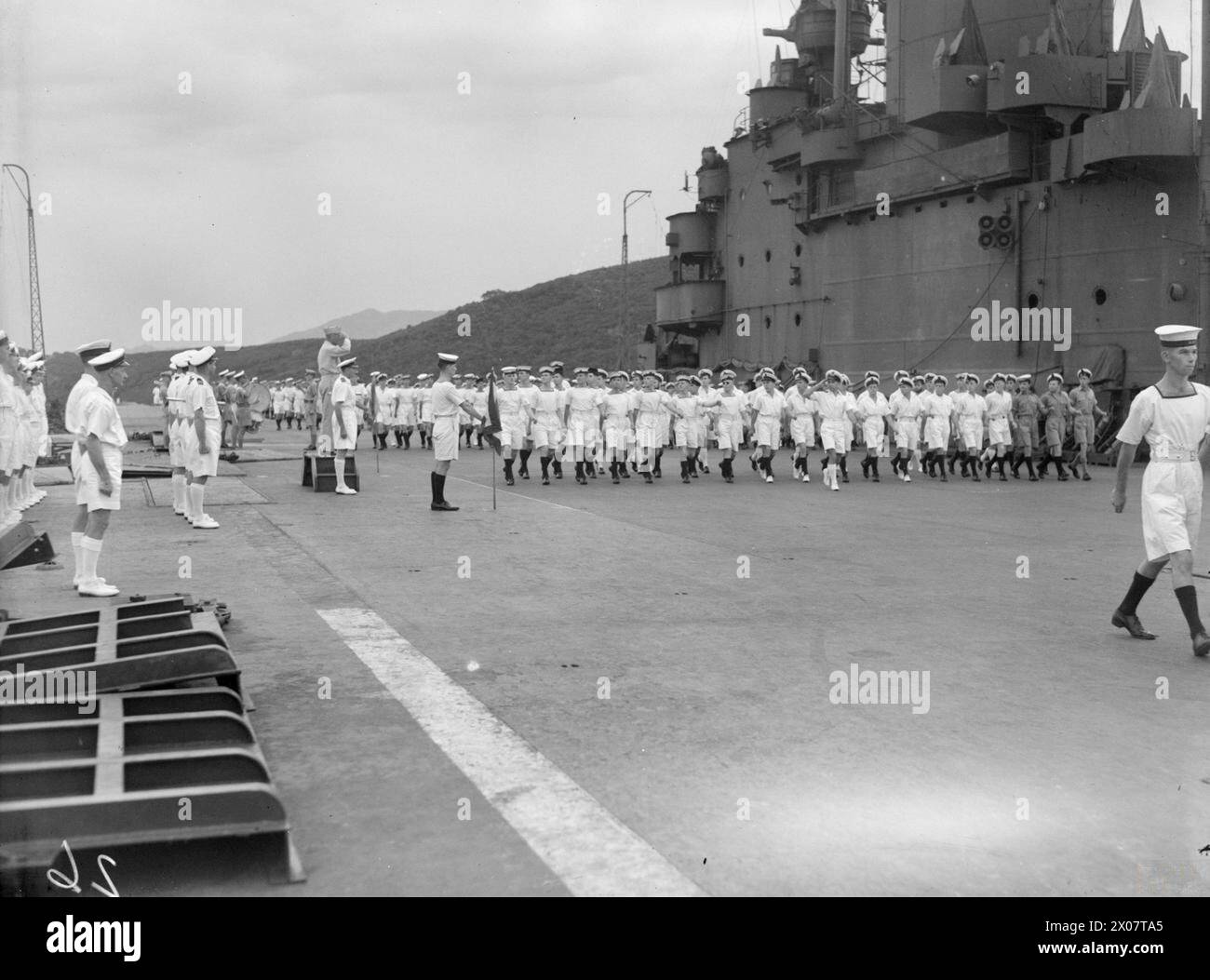 HMS VICTORIOUS LENT TO THE USN. JANUARY TO SEPTEMBER 1943, IN THE ...