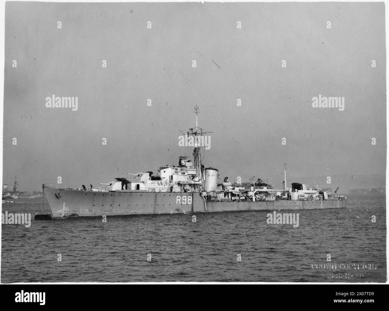 HMS Wager is secured at a buoy, completing operations as a Royal Navy ...