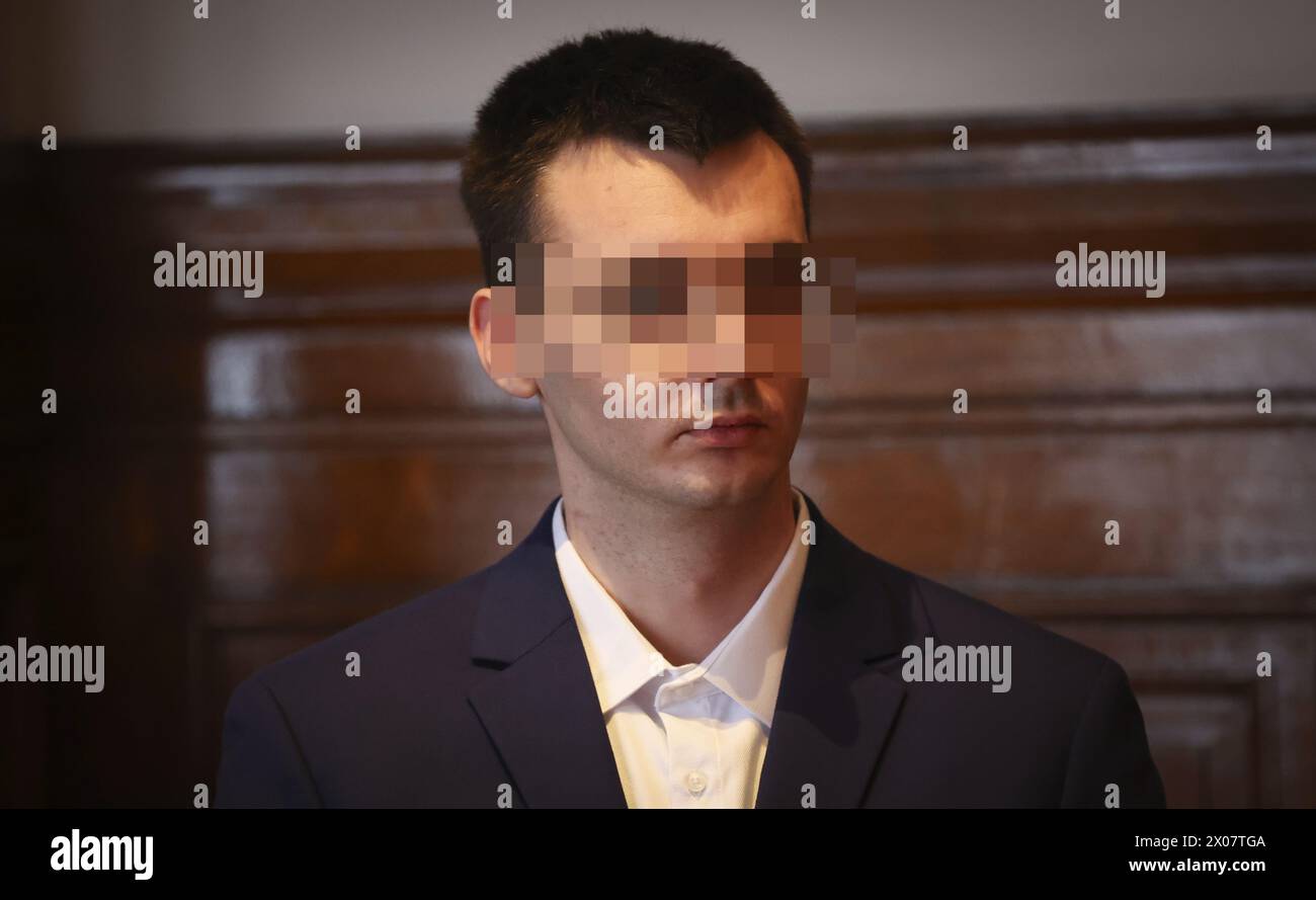 Namur, Belgium. 10th Apr, 2024. The accused Alix Verbruggen pictured ...