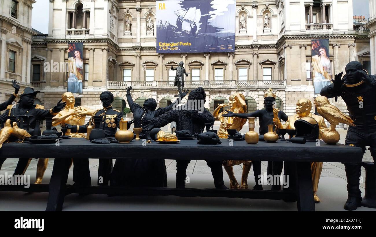 Installation named The First Supper by artist Tavares Strachan at the ...