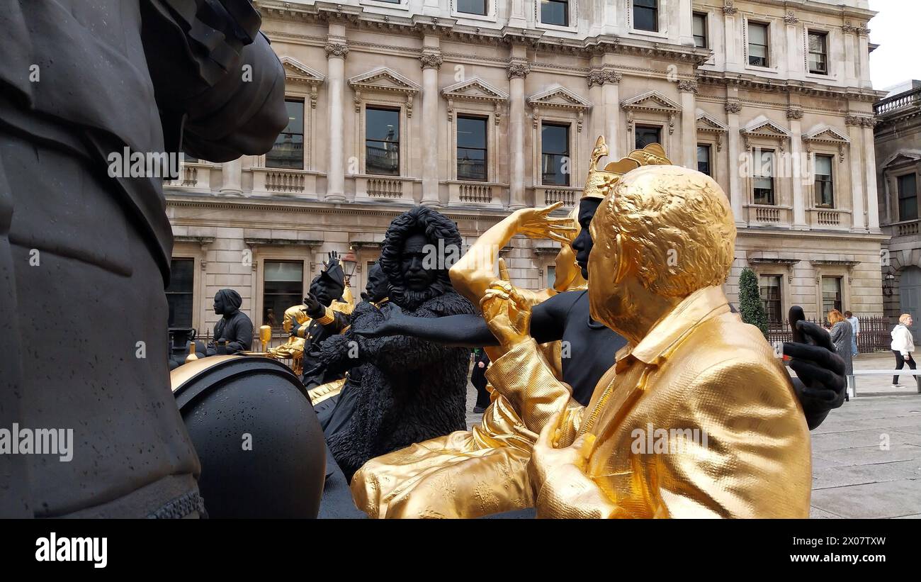 Installation named The First Supper by artist Tavares Strachan at the ...