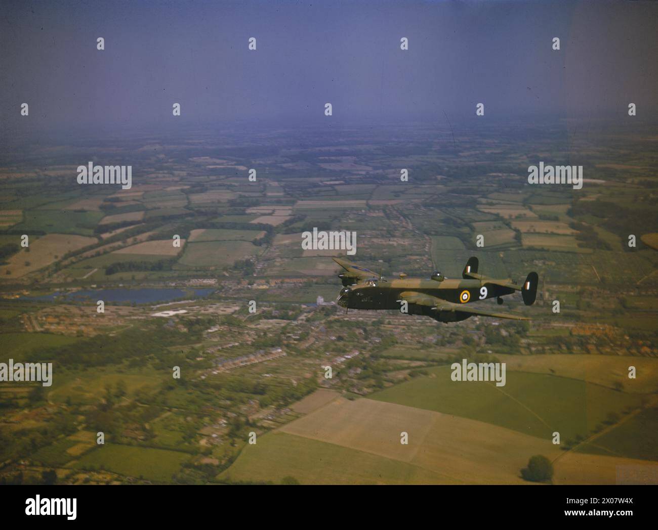 THE ROYAL AIR FORCE IN BRITAIN, JUNE 1943 - A Handley Page Halifax I ...