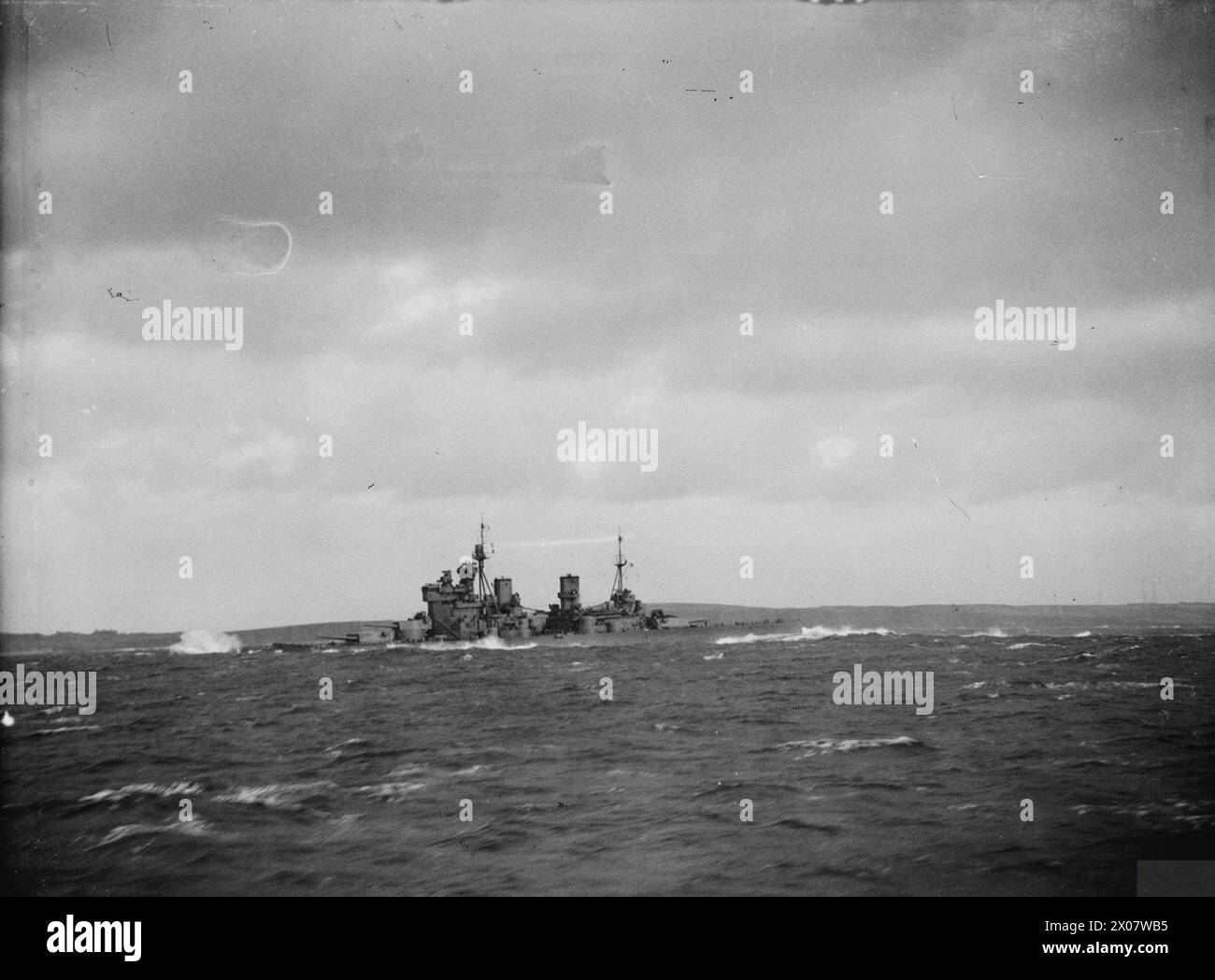 HMS DUKE OF YORK AND OTHER SHIPS. 1 AND 7 DECEMBER 1941, ON BOARD THE ...