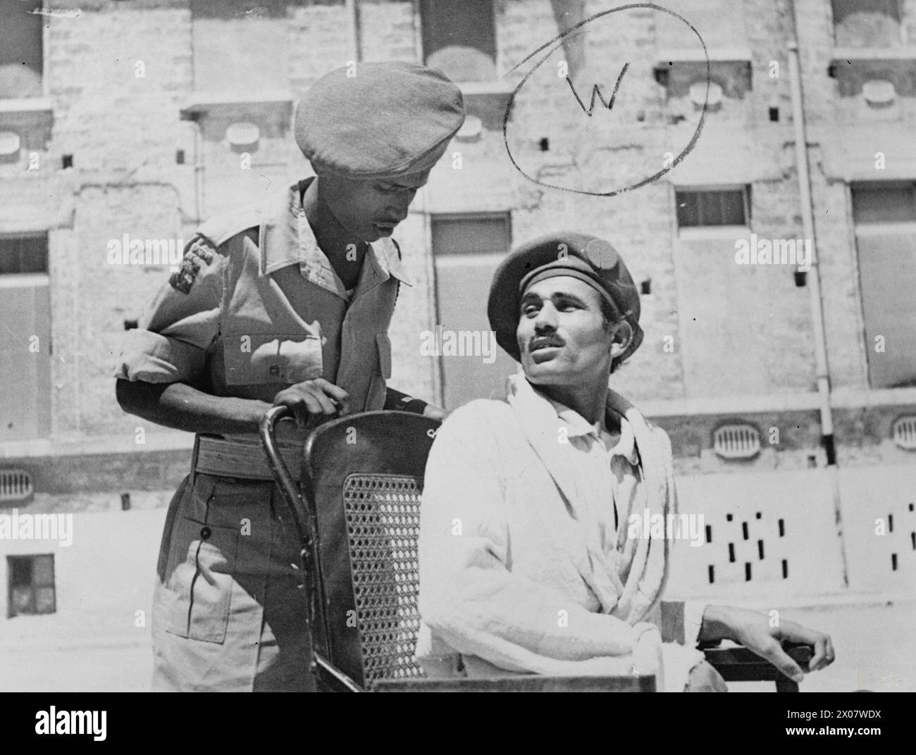 VICTORIA CROSS WINNERS: 1939-1945. - VC holders, Ali Haidar (in ...