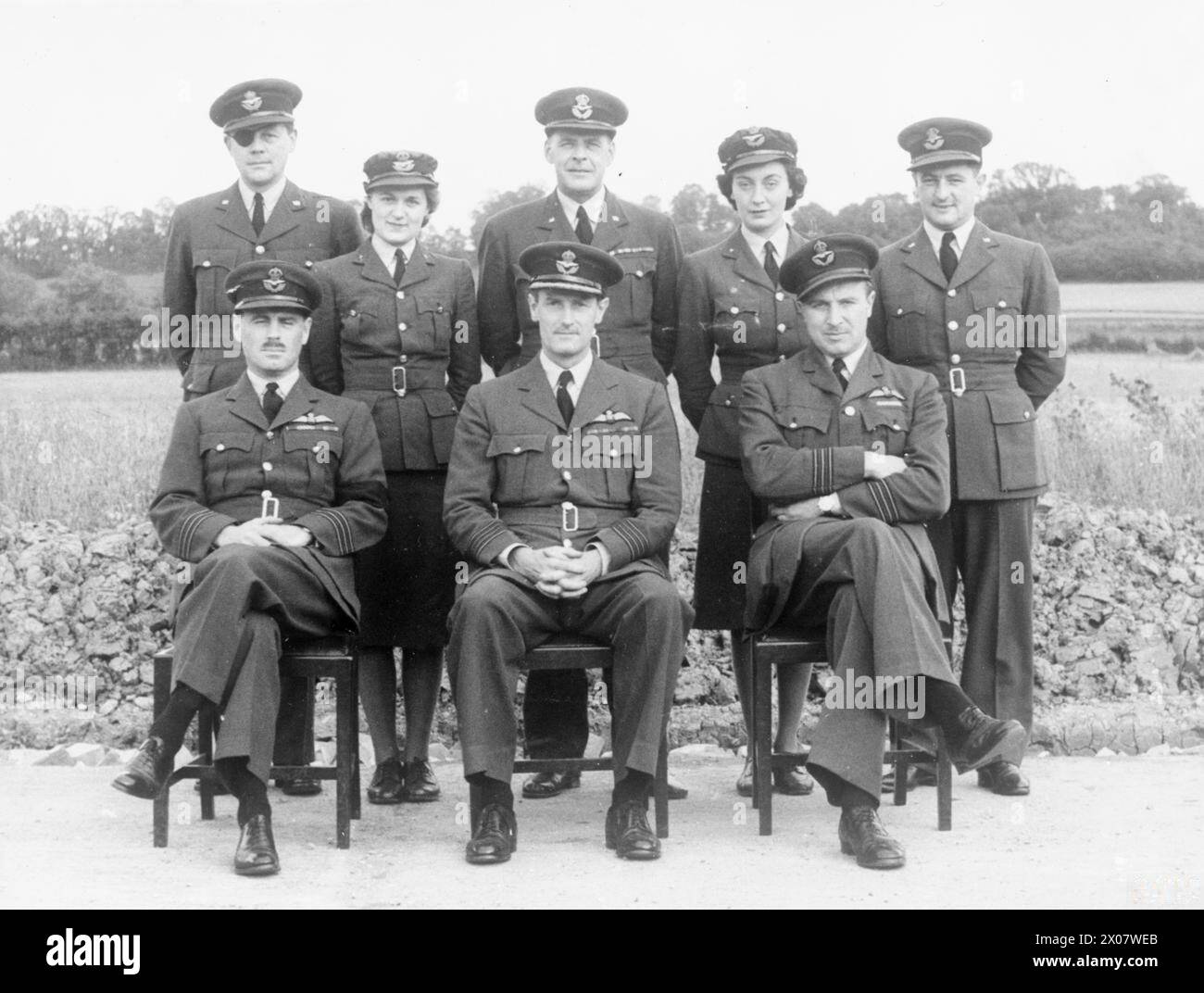 Between 1942 and 1945, senior officers and staff of RAF Bomber Command ...