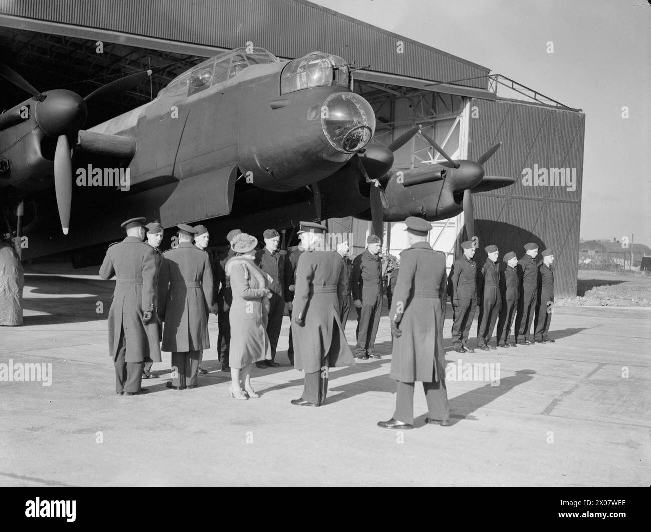 On 10 February 1944, King George VI and Queen Elizabeth visited three ...
