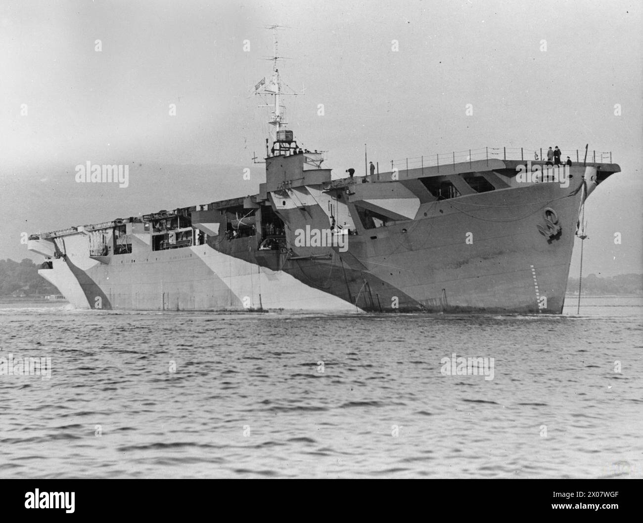 HMS ACTIVITY - Underway in Firth of Forth Royal Navy, ACTIVITY (HMS ...