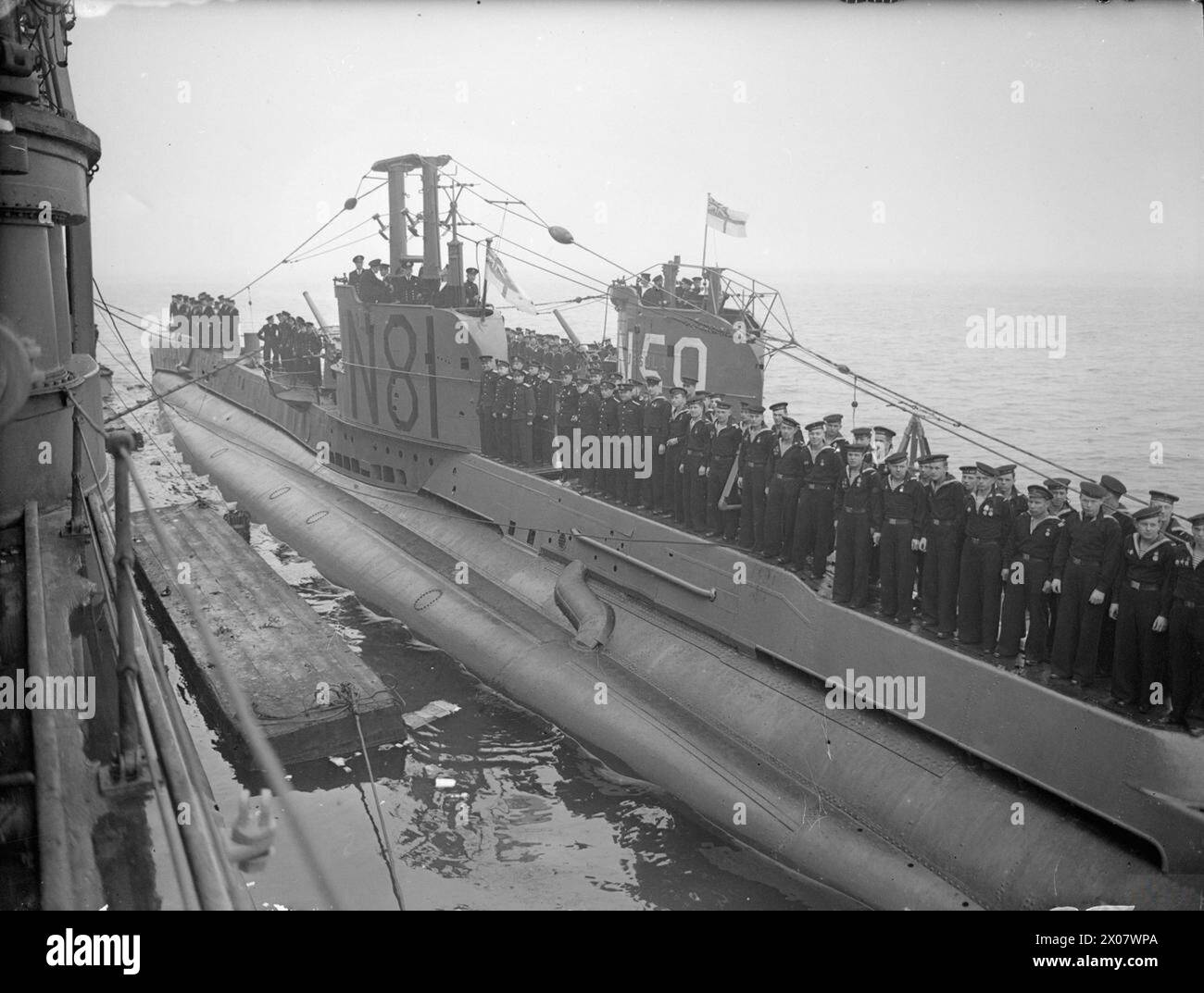 Hms royal sovereign flag hi-res stock photography and images - Alamy