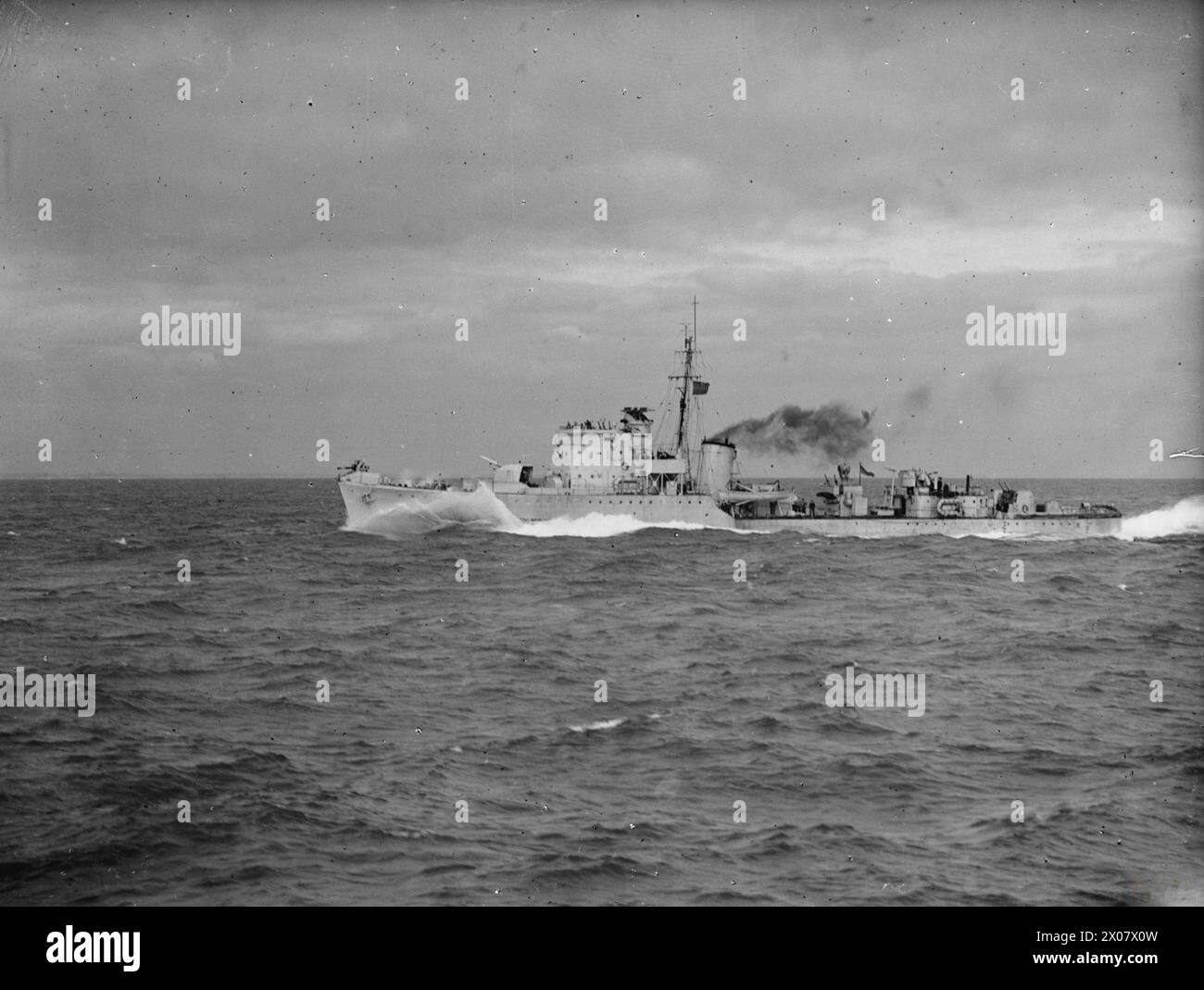 On 11 and 12 October 1942, HMS Eglinton, a Hunt-class destroyer, was in ...