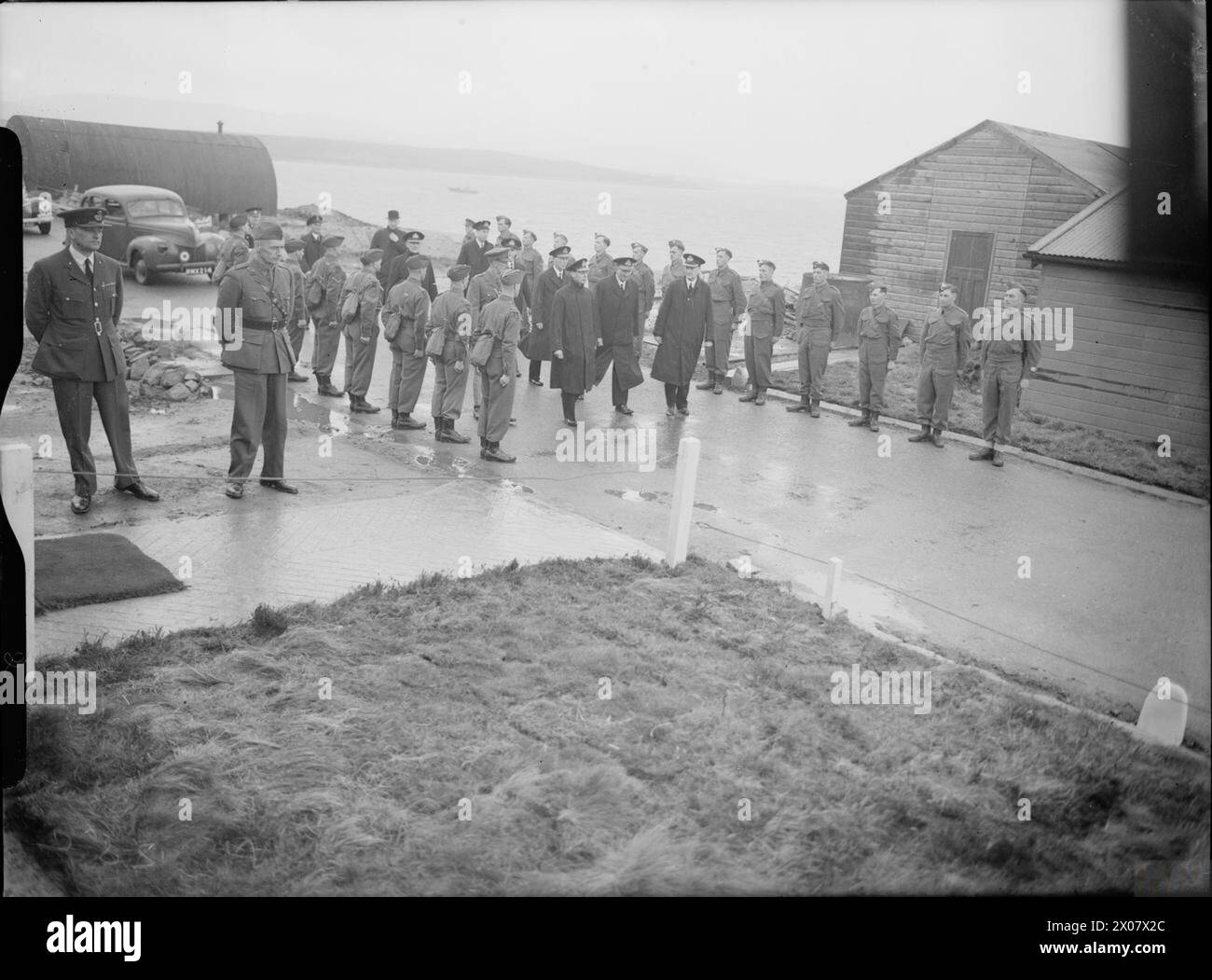 THE ROYAL NAVY DURING THE SECOND WORLD WAR - HM King George VI on his ...
