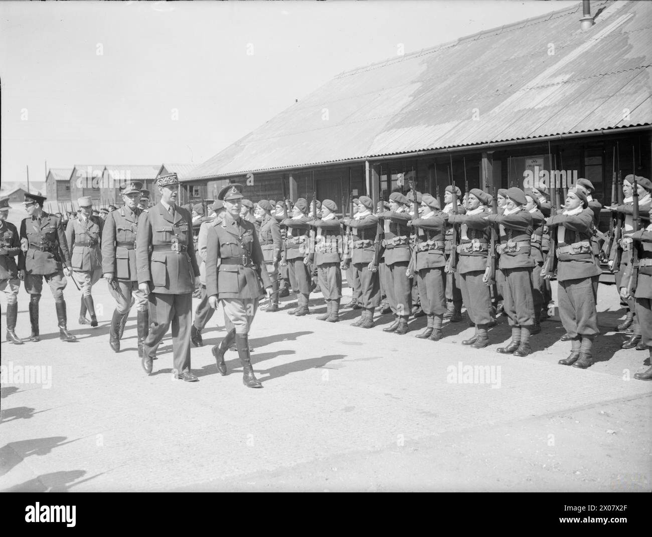 FREE FRENCH FORCES DURING THE SECOND WORLD WAR - HM King George VI and ...