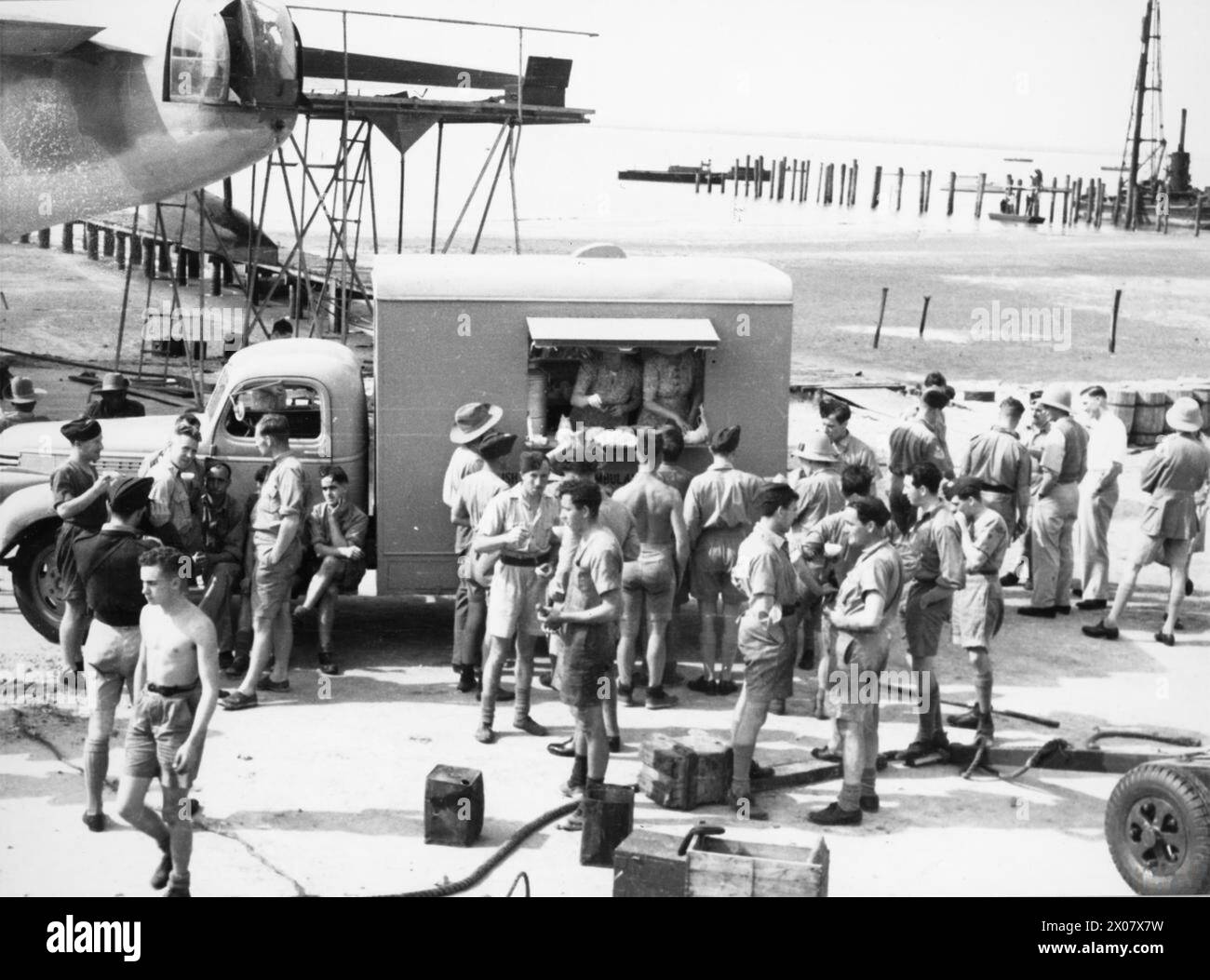 ROYAL AIR FORCE: WEST AFRICA COMMAND, 1941-1945. - Groundcrew of No ...