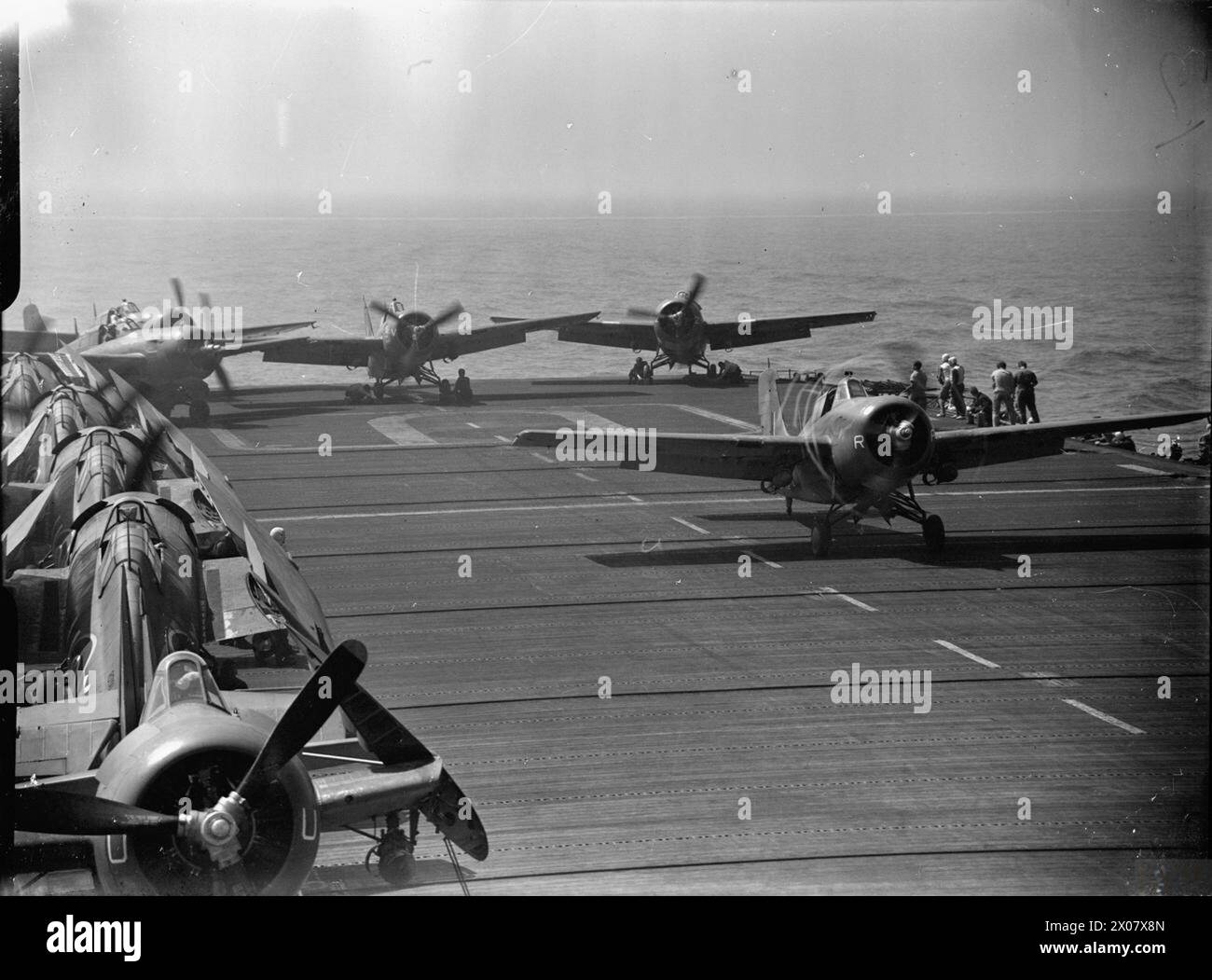 LANDINGS IN SOUTHERN FRANCE. 14 AND 15 AUGUST 1944, ON BOARD THE ESCORT ...