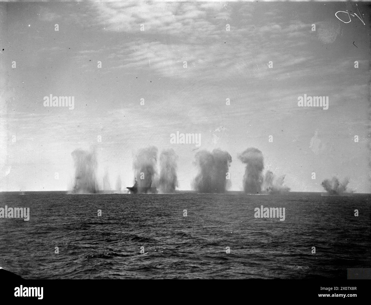 THE ROYAL NAVY DURING THE SECOND WORLD WAR - Bombs bursting round the ...