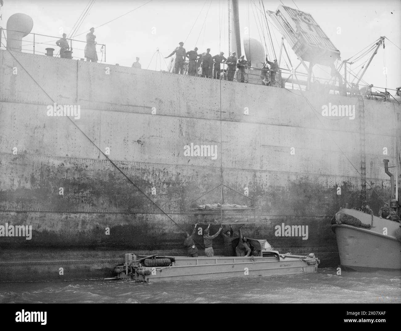 HMS APPLEDORE, COMBINED OPERATIONS TRAINING BASE. 1 JUNE 1945, AT HMS ...
