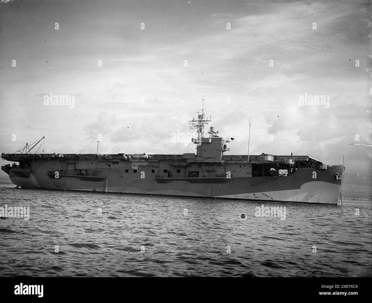 HMS ATTACKER, AUXILIARY AIRCRAFT CARRIER. 24 JUNE 1943, GREENOCK Stock ...