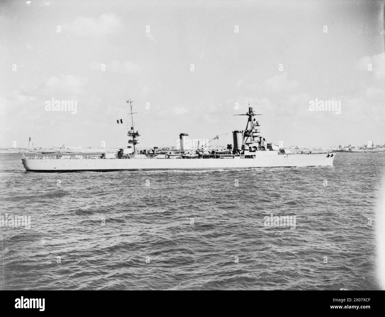 FRENCH FLEET LEAVES ALEXANDRIA. 23 JUNE 1943, ALEXANDRIA. - The French ...