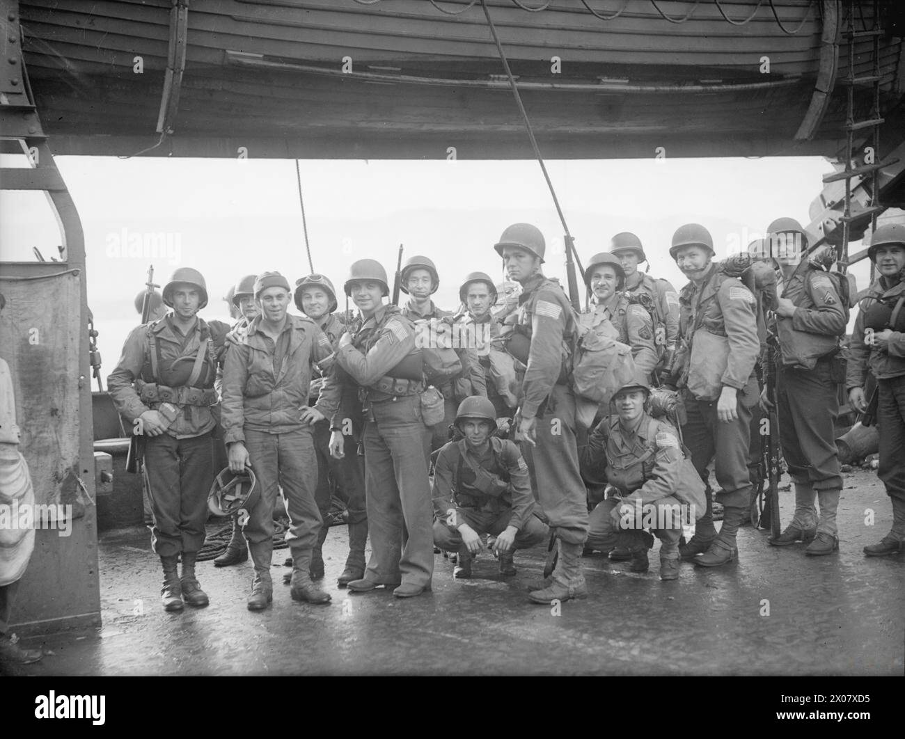 In November 1942, a 500-ship convoy transported Allied troops to French ...