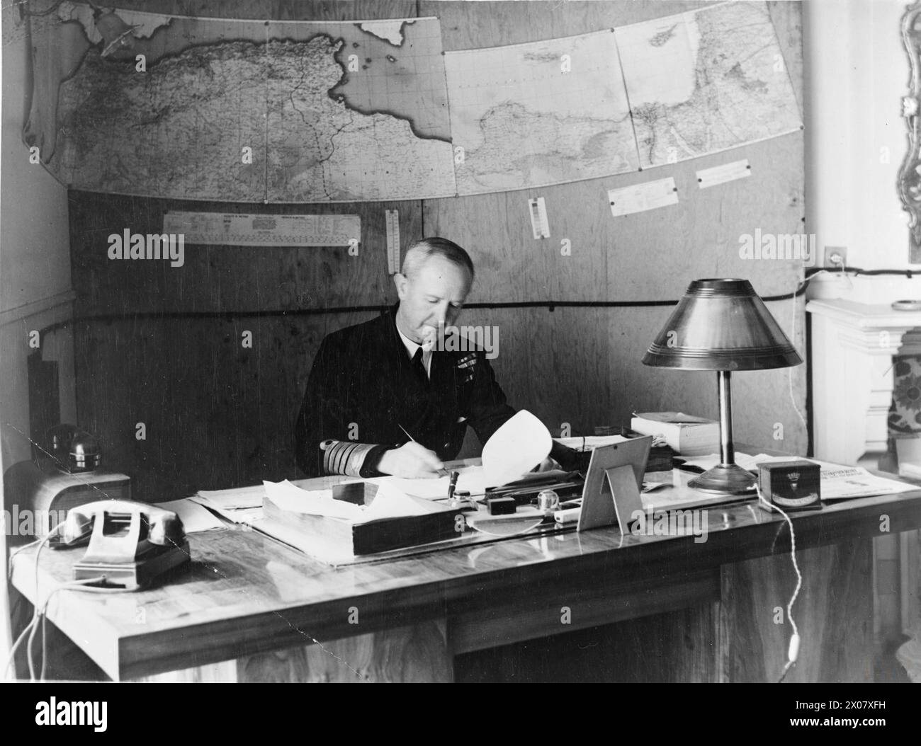 ADMIRAL OF THE FLEET SIR ANDREW CUNNINGHAM, GCB, DSO. 13 TO 17 FEBRUARY ...