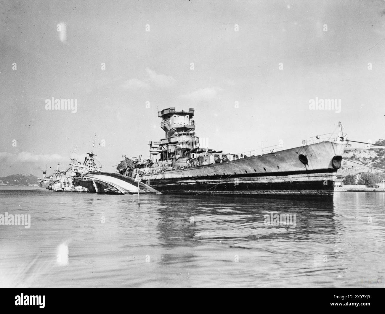 FRENCH FLEET RETURNS HOME. 13 AND 14 SEPTEMBER 1944, TOULON. THE ...