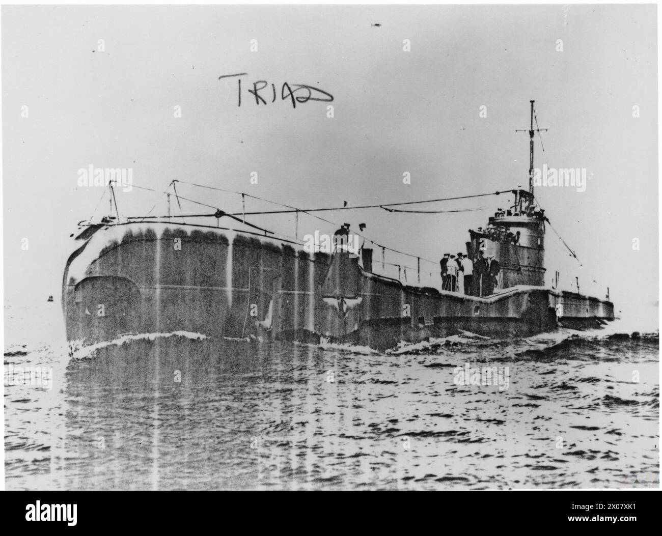 HMSM TRIAD - Underway Triad Stock Photo - Alamy