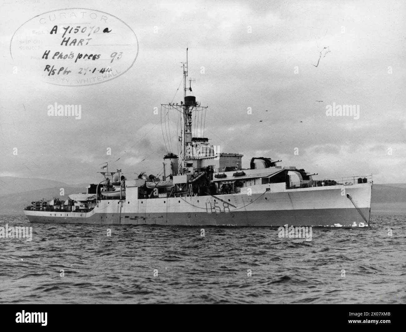 Hms hart hi-res stock photography and images - Alamy